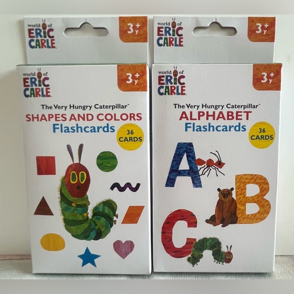 the world of Eric Carle | Toys | Eric Carle Flashcards Set Alphabet ...